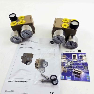 China Samson 3710 Reversing amplifier with pressure gauge double acting for sale
