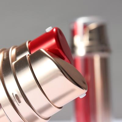 Cina 2 X 10 ml Pompa di lozione di plastica Pompa a vuoto a doppio tubo Bottiglia cosmetica in vendita