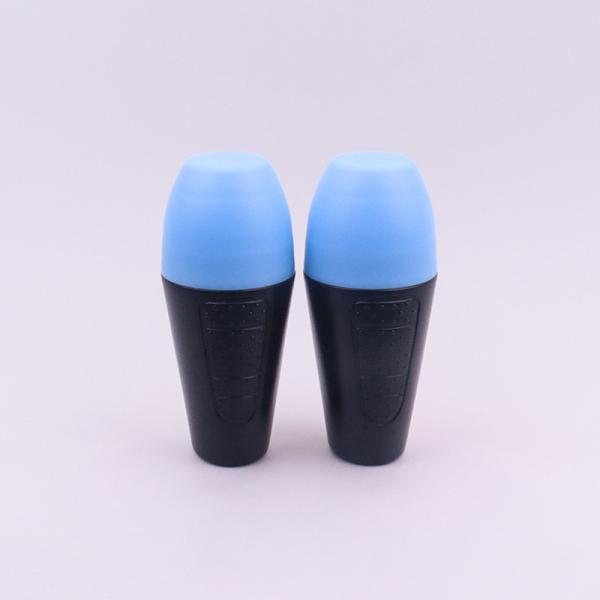 Quality 50ml PP Roll On Bottle Roller Ball Bottles With Smooth Ball For Men for sale