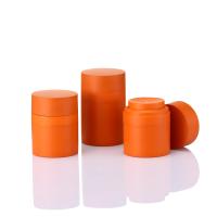 Quality 30 50 100gRound Eco Friendly Frosted Plastic Cosmetic Jars PP Cosmetic Jar for sale