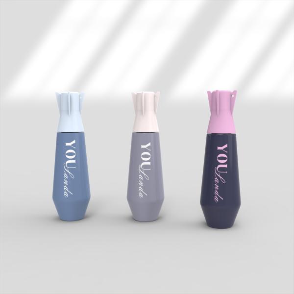Quality 100g Plastic Missile Shaped Roll-On Bottle Essential Oil Container Deodorant Bottle for sale