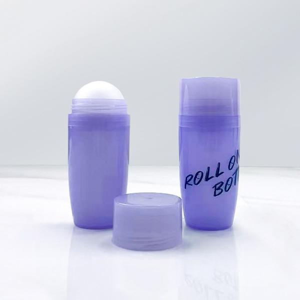 Quality PP 50ML Empty Roll On Bottles For Essential Oils Plastic Roll On Bottles Roll On Deodorant Bottles for sale