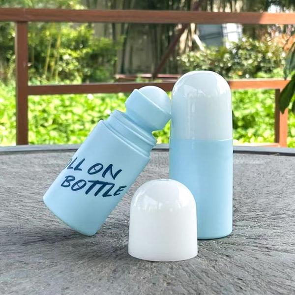 Quality 50ml Perfume Oil Roll On Bottles PP Empty Roll On Deodorant Bottles for sale