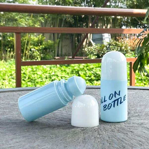 Quality 50ml Perfume Oil Roll On Bottles PP Empty Roll On Deodorant Bottles for sale