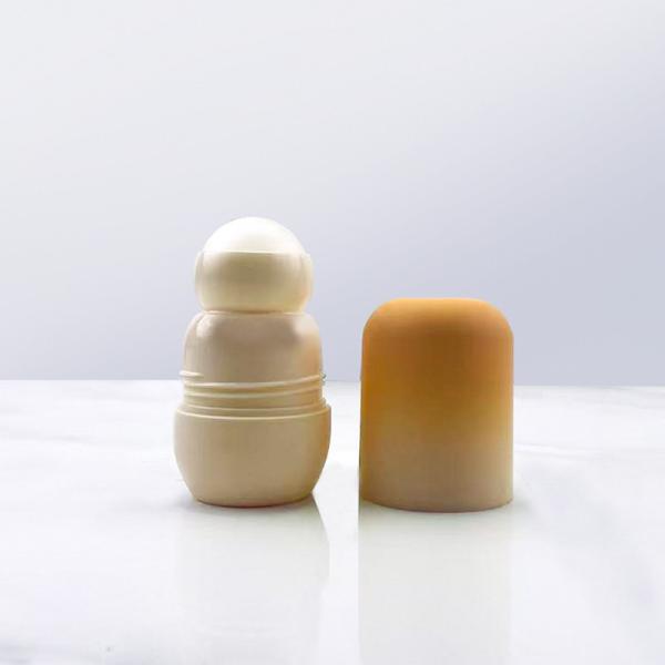 Quality Customized Plastic Middle Leaned Waist-Thinned Gourd 50ml Deodorant Roll-On for sale