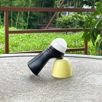 China Special Shape Refillable Roll-On Perfume Bottles Plastic Roll-On Bottles For Aromatherapy Blends for sale