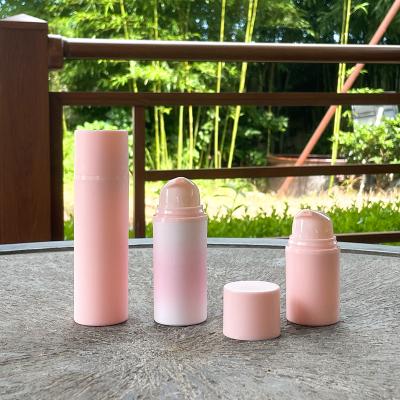 China White Airless Pump Bottle 30ml 50ml Airless Pump Cosmetic Packaging Empty Foundation Bottle With Pump for sale