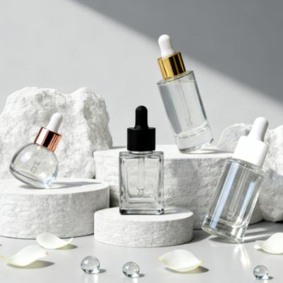 China Customized 15ml/30ML/50ML Dropper Bottle with Logo Printing for Essential Oils and Perfumes for sale