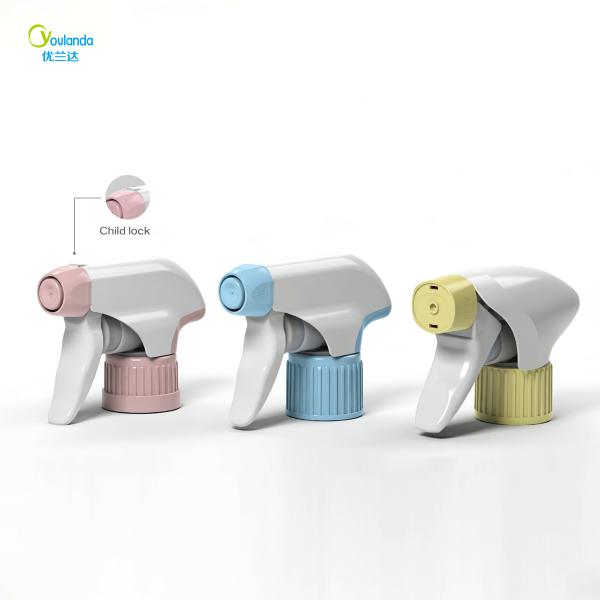 Quality 28/400 28/410 All Plastic Trigger Sprayer Manufacturer Household Cleaning Sprayer Stream Sprayer Trigger for sale
