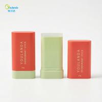 Quality Custom 15g Deodorant Packaging 20g Empty Oval Deodorant Stick Container for sale
