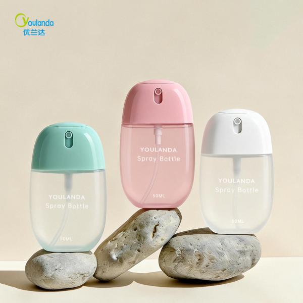Quality Portable 50ml Fine Mist Sprayer PETG Plastic Spray Bottle for Essential Oil and Perfume for sale