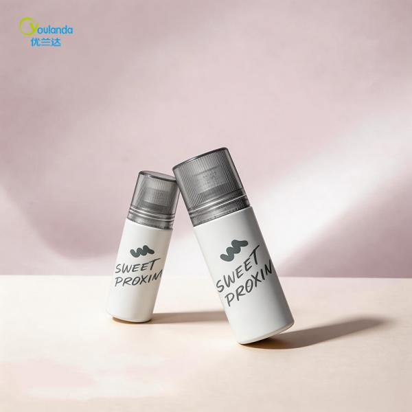 Quality 88ml White Empty Roll On Perfume Bottles Antiperspirant Roller Ball Packaging for sale