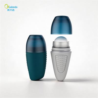 China Colorful Plastic Roll On Bottle Empty Roller Bottles 50ml For Men Fragrance Container for sale