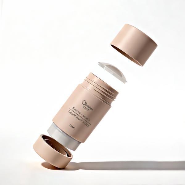 Quality Empty 50g Plastic Deodorant Tubes Biodegradable PP Deodorant Containers 75G for sale