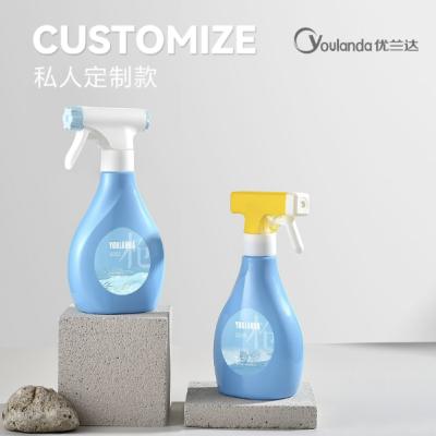 China Glossy 28/410 Matt Smooth Closure Matt Trigger Sprayer Atomizer With Logo For Kitchen Household Clean for sale