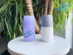 Bottiglie roll-on in plastica con logo personalizzato da 60 ml per opzioni ecologiche