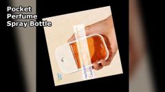 Pocket Perfume Spray Bottle Card Design