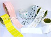 China Automatic Paper Label Roll Sticker Die Cutting Machine Medium Speed for sale