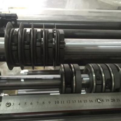 China 2kw Automatic Paper Tube Cutting Machine Roll Slitter Rewinder 120m/Min for sale