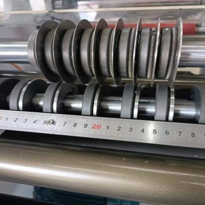 China High Speed Flatbed Paper Core Machine Adhesive Label Sticker Rotary Slitting Machine for sale