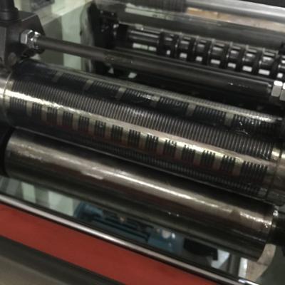 China Automatic Adhesive Label Paper Core Machine Small Label Roll Paper Slitting Machine for sale