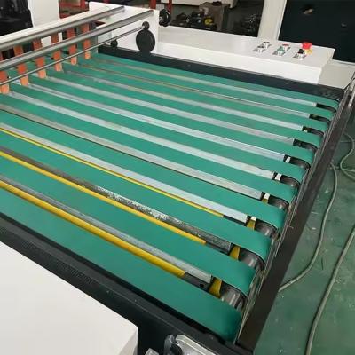 China Automatic Two Roll Conveyor Belt Paper Sheet Cutting Machine 1100 for sale