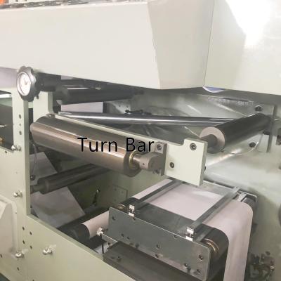 China Multi Color Self Adhesive Car Sticker Flexo Label Printing Machine 6 Colour for sale