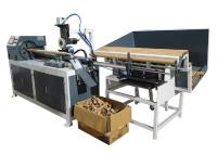 China Automatic Paper Core Cutting Machine Controlled  By Servo Motor,PLC And Touch Screen for sale