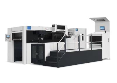 China Máquina automática de corte de papelão a óleo e de esmagamento de papel Máquina de corte a óleo sem descascar para cartão for sale
