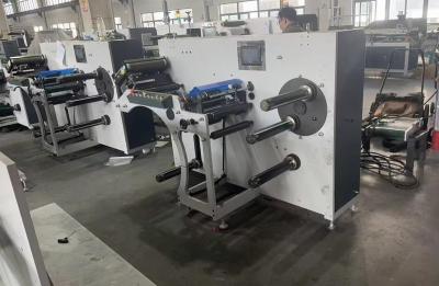 China SR-350FG High Speed Label Slitting And Rewinding Machine With Full Servo Motor for sale