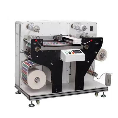 China Automatic Laser Label Stickers Paper Roll Die Paper Sticker Die Cutting Machine Roll Lable Die Cutter Machine for sale