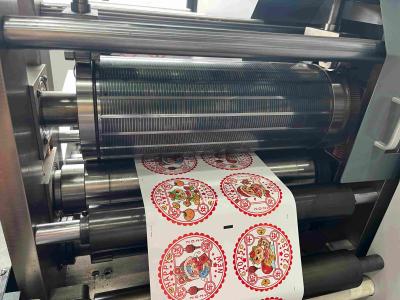 중국 간헐적 전체 로터리 라벨 웹 가이드와 함께 다이 절단 기계 판매용