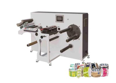 China Automatic High-Speed Label Slitting Machine with Servo Motor 350m/min for sale
