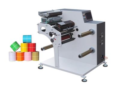 China 350mm Full Automatic Label Slitting Machine with Servo Motor for sale
