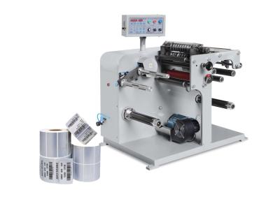 中国 350mm 無地ラベル用自動タレット巻取りスリッター機 販売のため