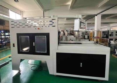 China Caja de cartón de verduras corrugadas automática para hacer cajas de frutas máquina plegable en venta