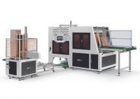 China Fully Automatic Corrugated Box Making Fruit Carton Corrugated Box Folding Machine With Automatic Stacker for sale