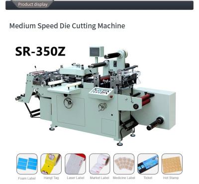 China Automatic Self Adhesive Label Die Cutting Machine for sale