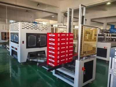 China Máquina de processamento de cartões totalmente automática Caixas de embalagem de frutas/vegetais e outras caixas de produtos à venda