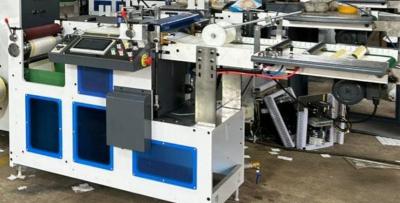 China High Speed Flatbed Label Die Cutting Machine Roll To Roll Aluminium Die Cutter Machine for sale