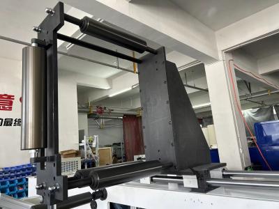 China SR-350 Adhesive Sticker Flexo Label Printing Machine 6 Colors Paper Roll to Roll Die Cutting Flexographic Label Making Machine for sale