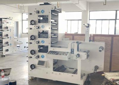 China SR-320-4 Automatic Roll-On Roll-Off 4-Color Flexo Lamination Die Cutting Slitting Machine Gear Core Component for Paper Stack for sale