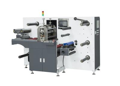 China SR-350YMHigh Seepd Intermittent Printing Label Full Rotary Slitting Die Cutting Machine for sale
