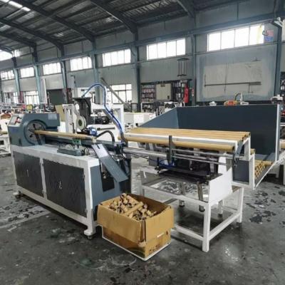 China SR-1300c  High Speed Industrial Automatic Paper Core Cutter Machine 1100-1300mm Tube Length for sale