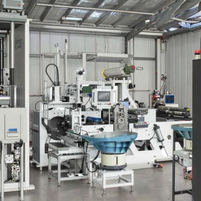 China Fully Automatic SR-350YFQ Die Cutting System with Servo Motors Schneider PLC Control Pump Gear/Bearing Core Components for sale