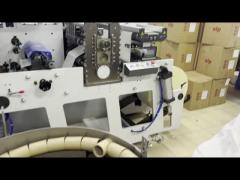 Fully Automatic Rotary Die Cutting Slitting And Rewinding Machine