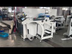 Automatic High Paper Speed Lable Slitting Cutting And Rewinding Machine