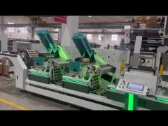 Unidad de flexo/cortador de matrices intermitente