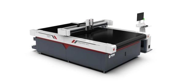 Quality AC 380V/220V±10% 50/60Hz PVC Kt Board Cutting Machine with Dual Heads and CCD for sale