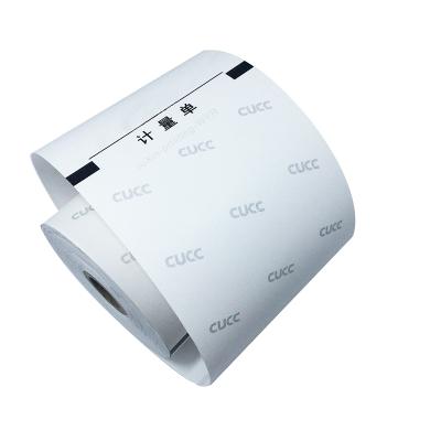 China 80x80mm Thermal Paper Receipt Rolls BPA Free Printed Repeat Sensemarks POS ATM Cash Register Rolls UV Printing for sale